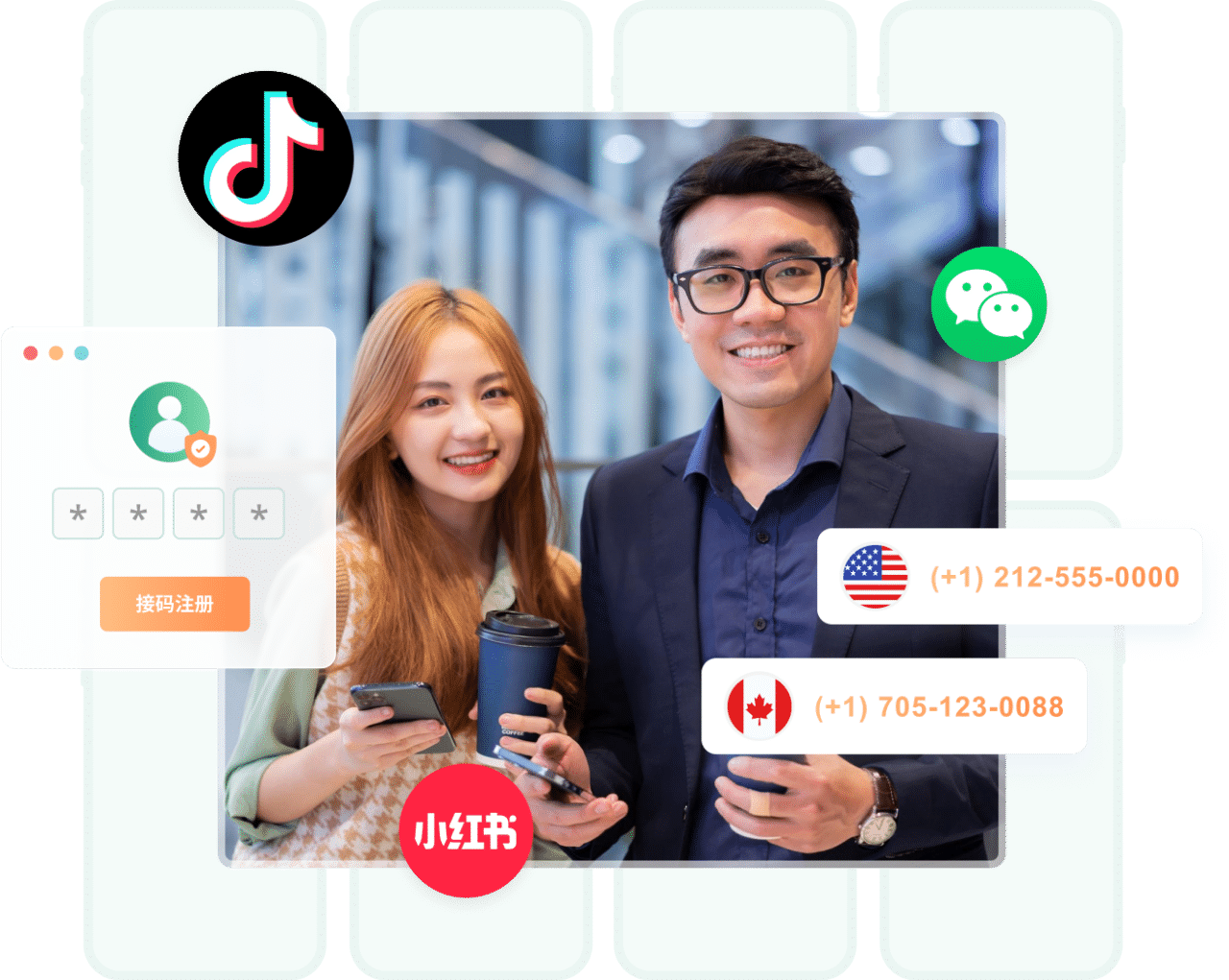 大量英美号码助您搭建自媒体矩阵营销 - WeTalk